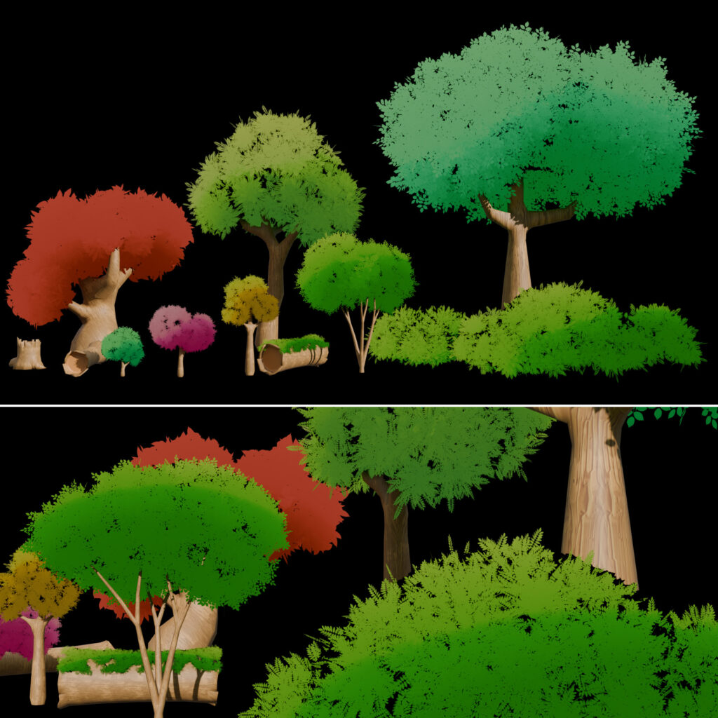 Forest Essentials foliage 3D Assets - mehrazvira.com