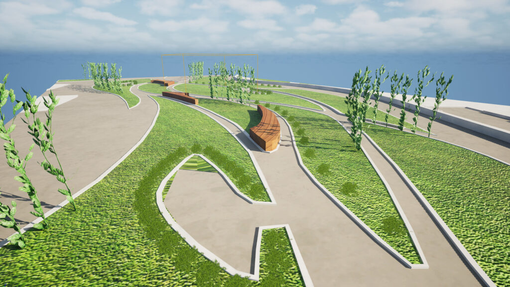 Low-Poly Landmark Park 3D Model - mehrazvira.com