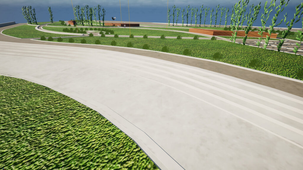 Low-Poly Landmark Park 3D Model - mehrazvira.com