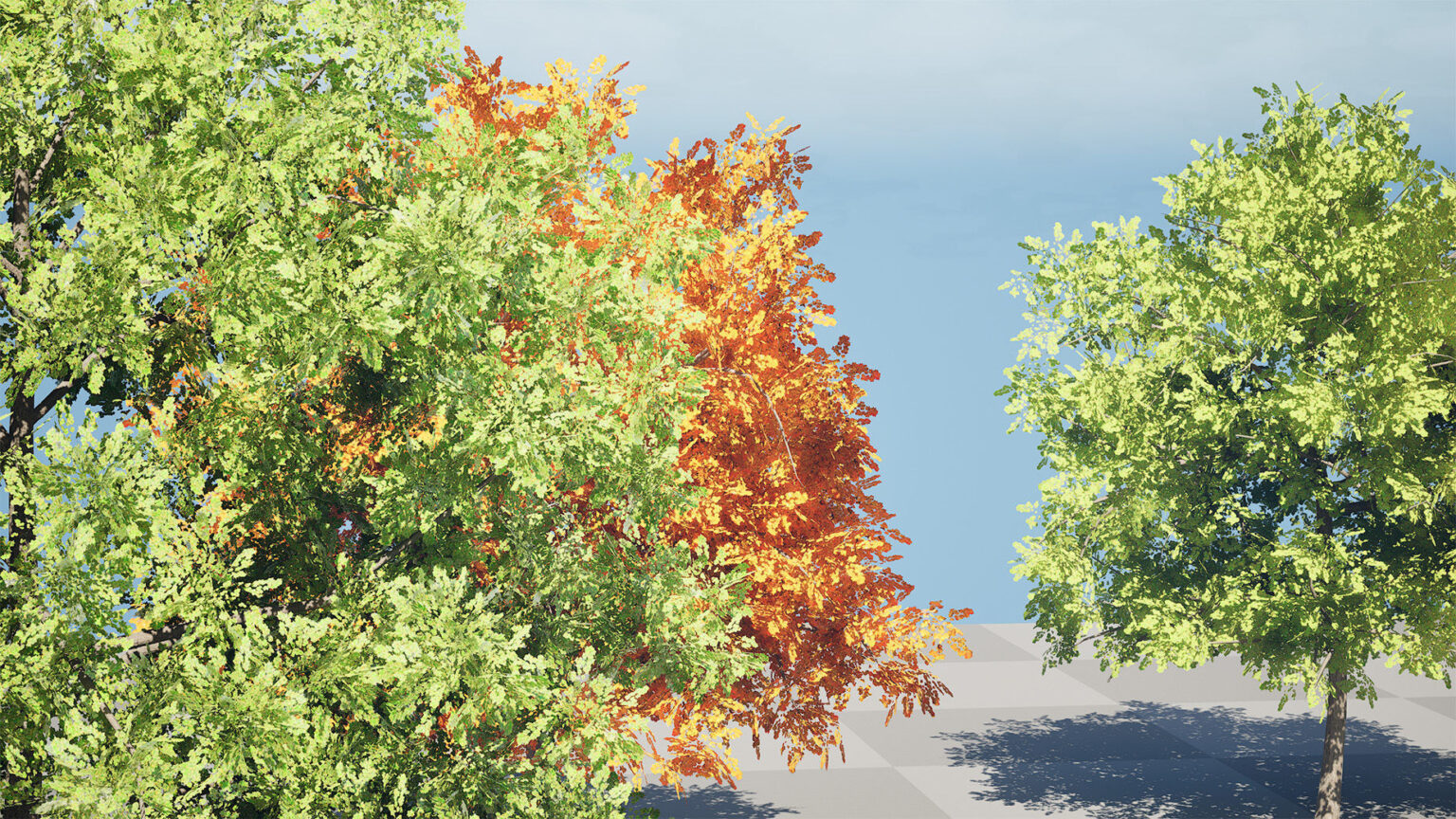 Game Ready Plane Trees with free tutorial - mehrazvira.com
