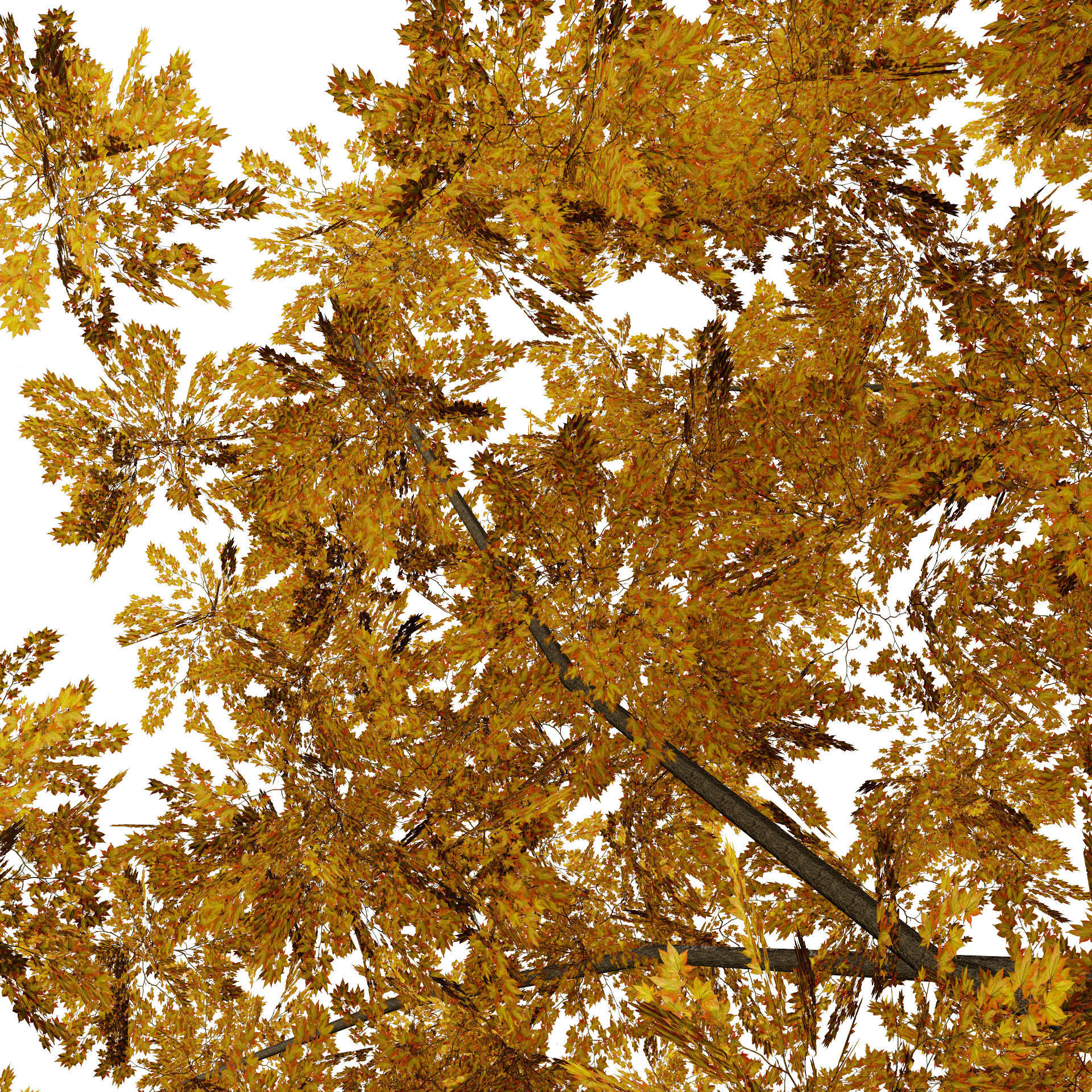 Game Ready Plane Trees with free tutorial - mehrazvira.com