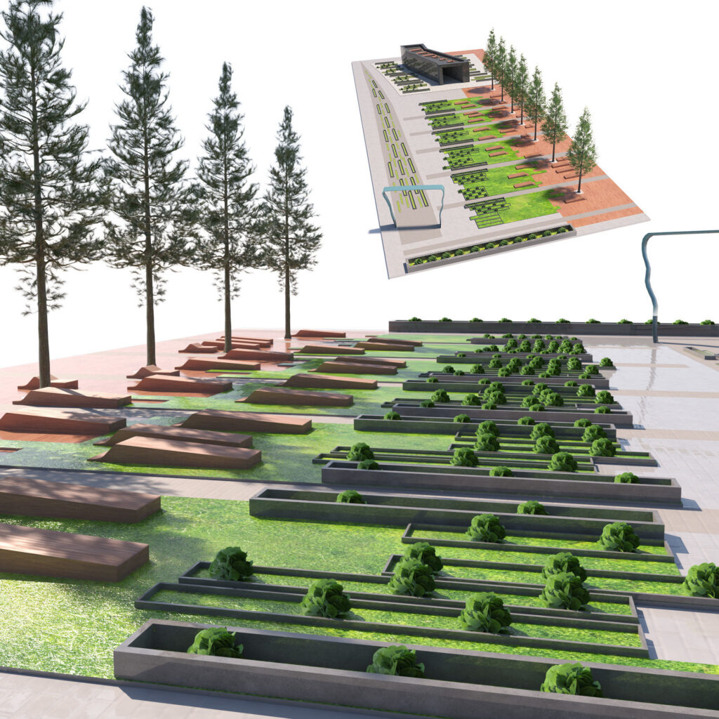 Low-Poly Park Landscape – Game Ready - mehrazvira.com